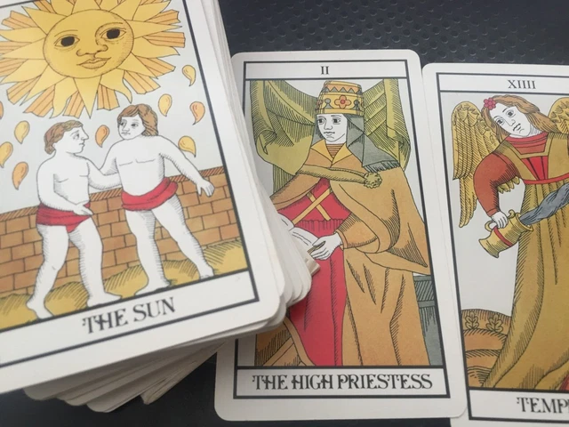 ANGEL TAROT CARDS, Stuart R. Kaplan, 1980 Japan, Rare Collectible ...