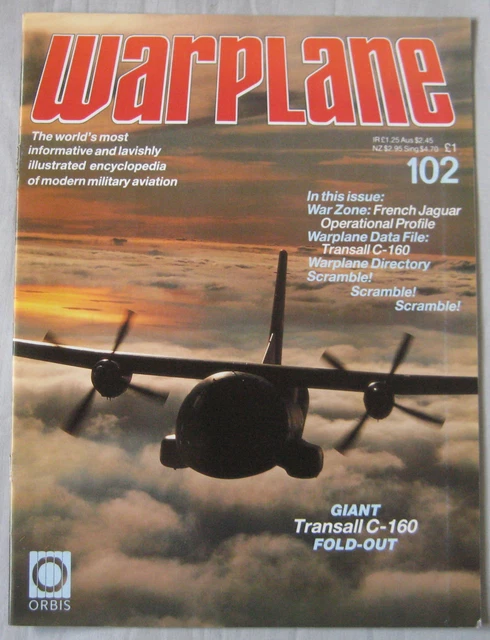 WARPLANE ORBIS MAGAZINE Issue 102 Transall C-160 Cutaway drawing ...