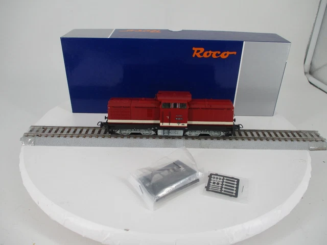 ROCO SPUR H0 70815 Diesellok BR 115 252-9 der DR Analog DSS in OVP EUR ...