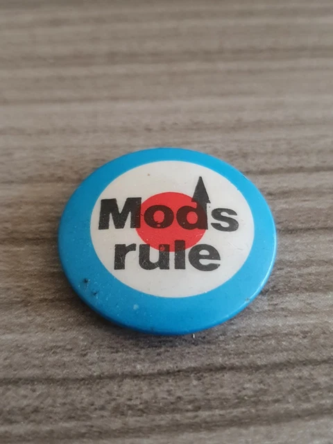 VINTAGE 1970S/80S/90S 25MM The Mods Badge The Jam Badge MS72 £4.95 ...