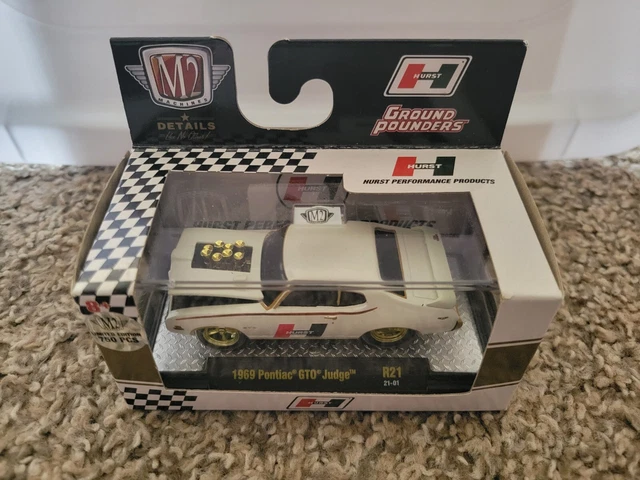 M2 MACHINES HURST 1969 Pontiac GTO Judge CHASE 1 de 750 EUR 27,74 - PicClick FR