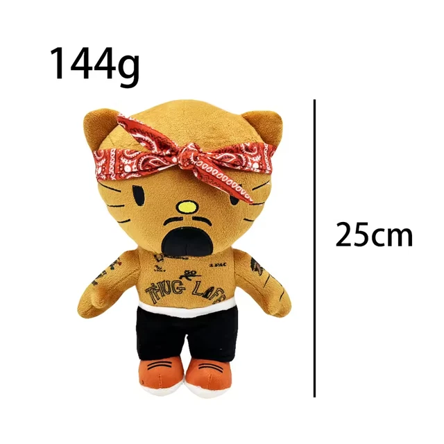KTY TUPAC SHAKUR Plush Doll Figure Toy Rapper Collectible £20.70 ...