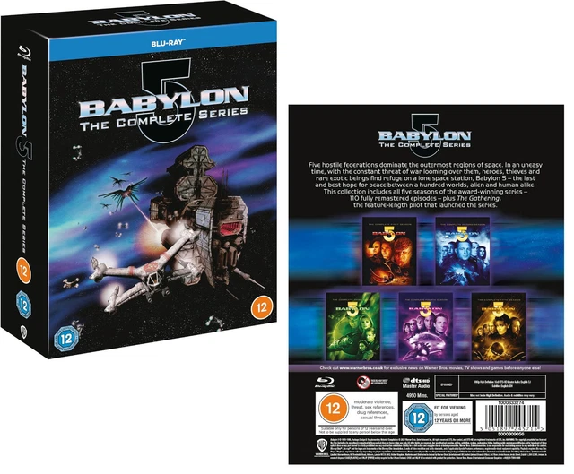 BABYLON 5 1-5 (1993-1998): COMPLETE TV Season Series - NEW Eu RgFree BLU-RAY $154.95 - PicClick AU