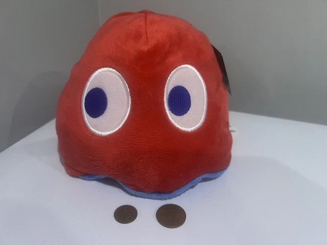PAC-MAN REVERSIBLE GHOST Soft Toy Plush - Red/Invincible £5.50 ...