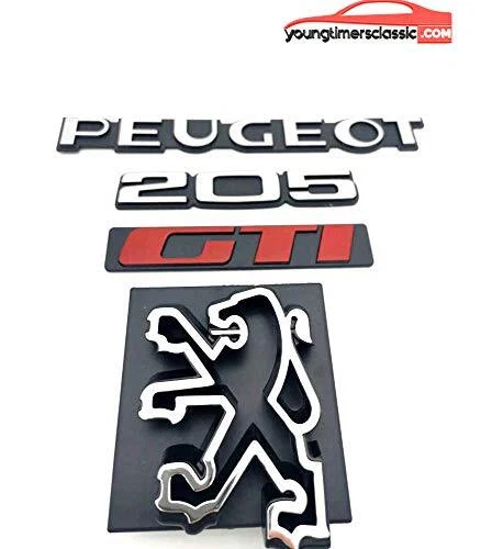 LOGOS PEUGEOT 205 GTI EUR 65,89 - PicClick FR