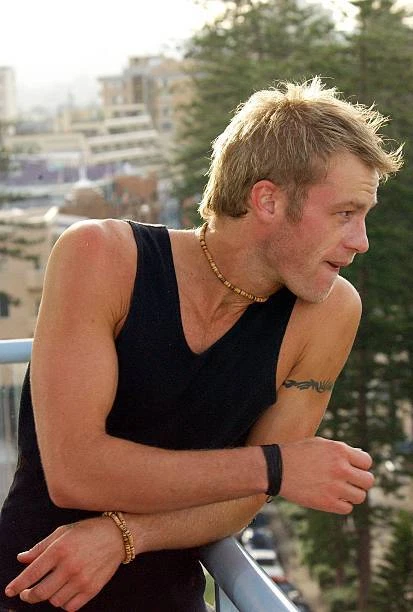 AUSTRALIAN ACTOR JARROD Dean on the set of the film 'Liquid Bridge- Old ...
