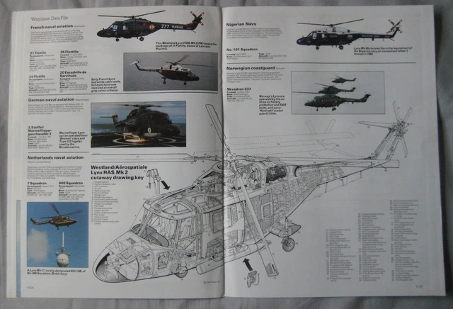 WARPLANE ORBIS MAGAZINE Issue 56 Westland Lynx Cutaway drawing & poster ... WARPLANE ORBIS MAGAZINE Issue 56 Westland Lynx Cutaway drawing & poster ...