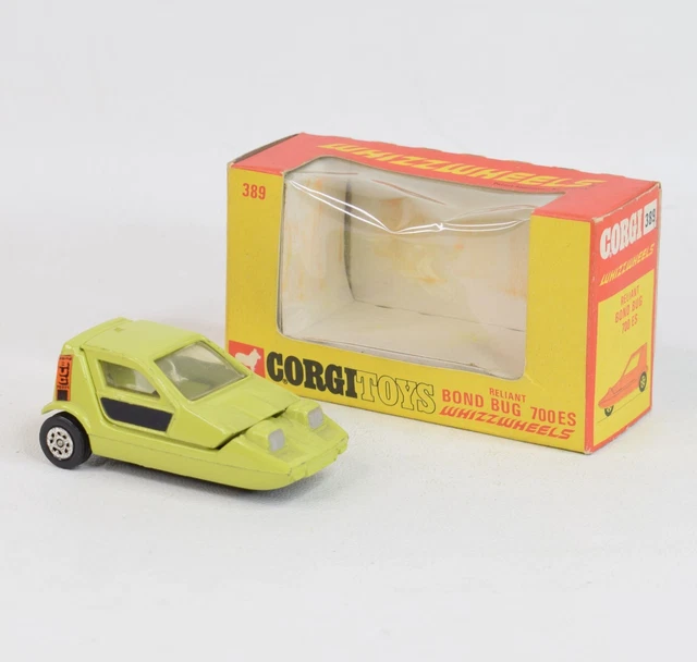 CORGI TOYS 389 Bond Bug 700ES Very Near Mint/Boxed £195.00 - PicClick UK