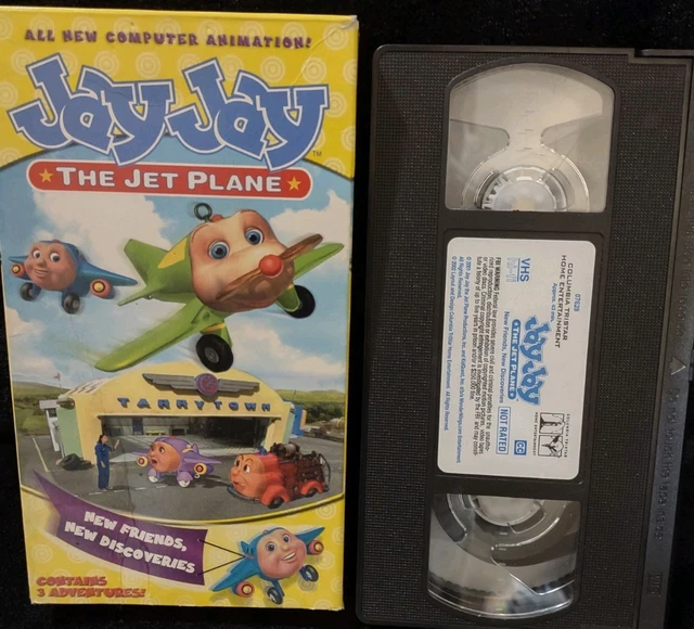 JAY JAY THE Jet Plane New Friends, New Discoveries VHS Tape 2002 ...