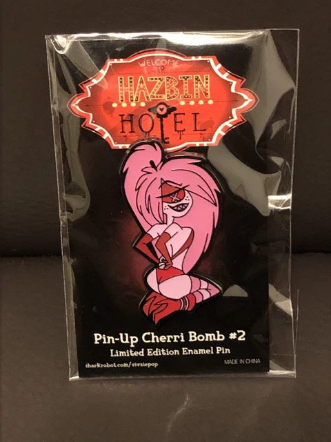 HAZBIN HOTEL PIN-UP Cherri Bomb #2 LIMITED EDITION Pin - SOLD OUT ...