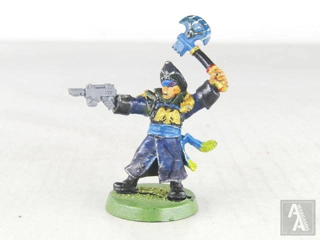 (188) COMMISSAR IMPERIAL Guard Astra Militarum 40k 30k Warhammer £5.50 ...