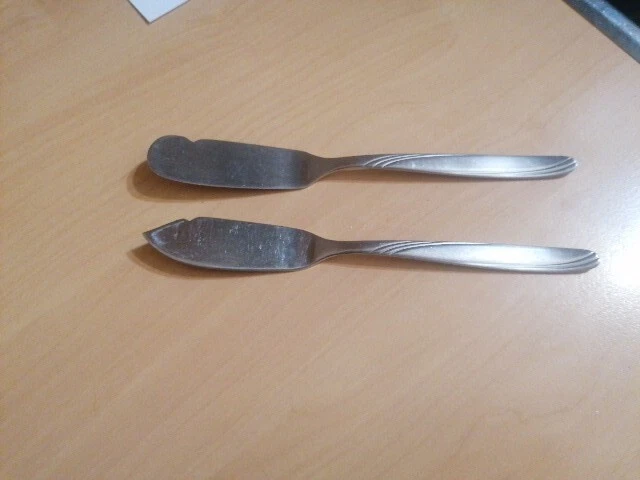 PRINZ NEOSIL FISCHMESSER Und Buttermesser Besteck Silber Gepunzt EUR 15 ...