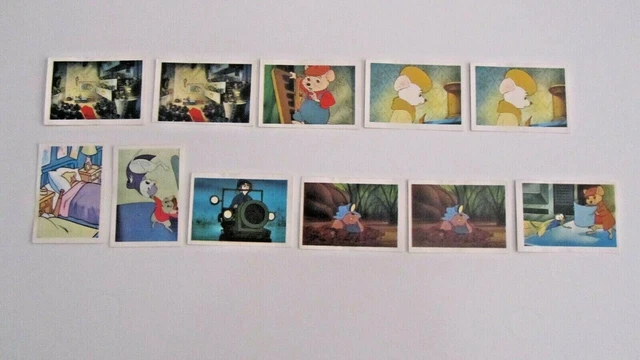 1977 WALT DISNEY The Rescuers and Miss Bianca Stickers x 11 $7.94 ...