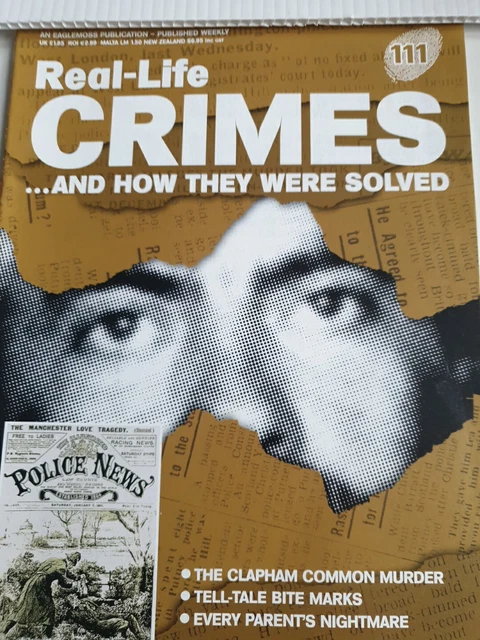 REAL LIFE CRIMES magazine.. And How They Were Solved. Vol 1 Issue #111 ...
