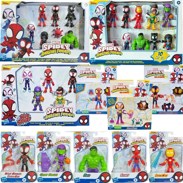 Spiderman And His Amazing Friends Figures
