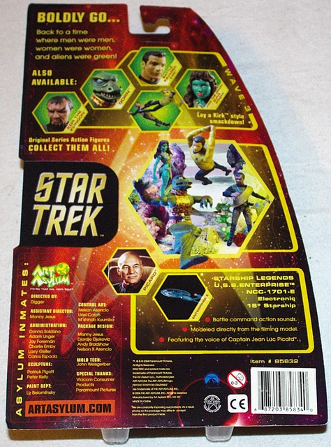 STAR TREK TOS Vina The Orion Slave Woman Figur 2004 Art Asylum MIB Edge ...