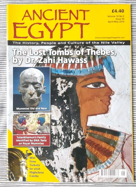 ANCIENT EGYPT MAGAZINE The History People, Culture Nile Valley Issue 59 ...
