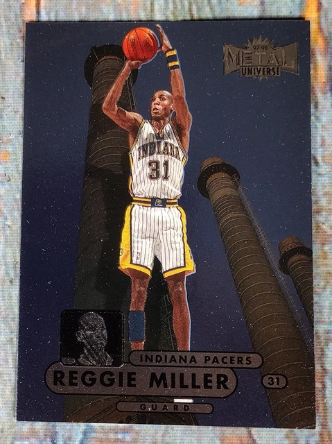 REGGIE MILLER INDIANA Pacers 1998 Skybox Metal Universe #39 EUR 2,01 ...