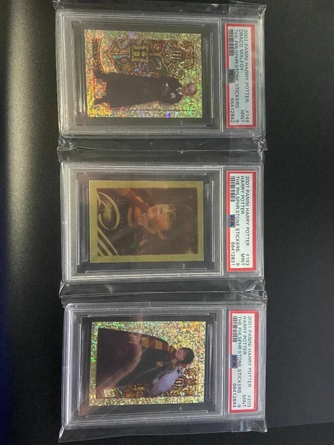 *LOT OF 3* 2001 Panini The Philosophers's Stone Stickers Harry Potter ...