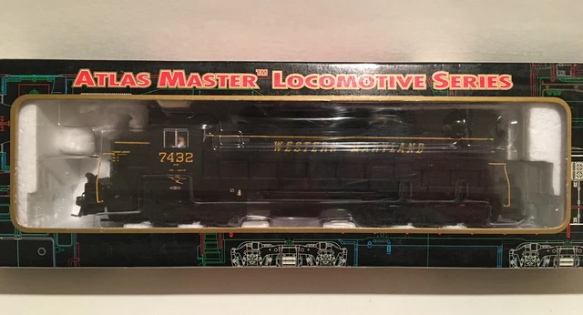 HO ATLAS WESTERN Maryland SD35 Diesel Locomotive WM #7432 DCC ONLY SOUND EUR 187,45 - PicClick FR