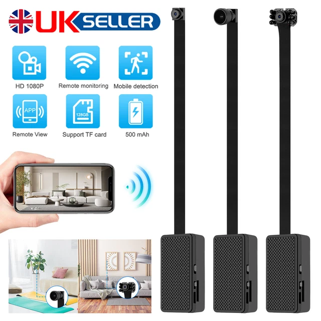 WIRELESS WIFI 4K HD1080P Spy small Hidden pinhole DIY Screw Mini camera ...