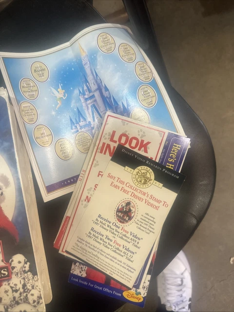 101 DALMATIANS & 102 Dalmatians (VHS Lot Clam Shell) 2 Tapes! Glenn ...