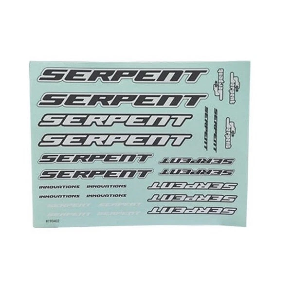 190402 DECAL SHEET Wide Black-White (2) (SER190402) SNAKE £9.90 ...