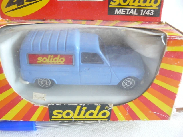 RENAULT 4L FOURGONETTE " Solido " 1/43 Solido Neuve en boite EUR 6,00 ...