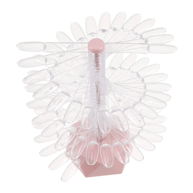 NAIL COLOR CHART Display Stand Spiral Nail Art Display Rack for 60 ...