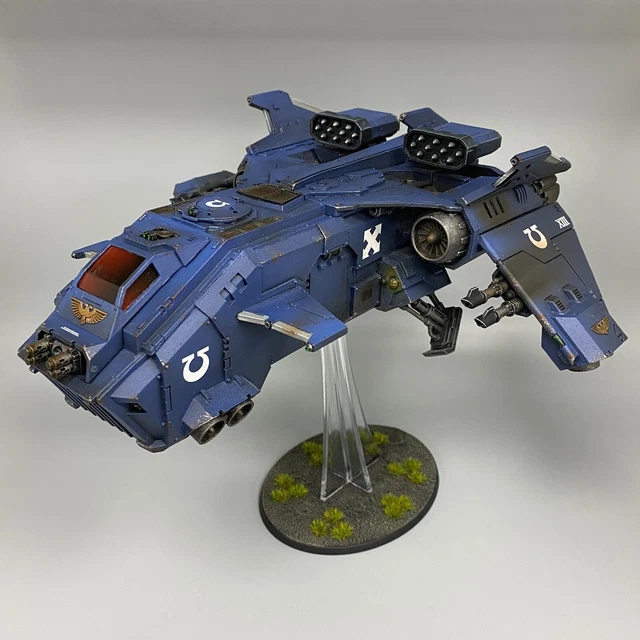 ULTRAMARINES STORM EAGLE Assault Gunship Forge World Warhammer 40,000 ...