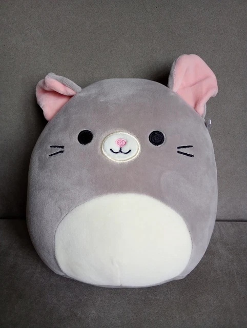 SQUISHMALLOWS MISTY THE Grey Mouse Plush Soft Toy Original Kelly Toy ...