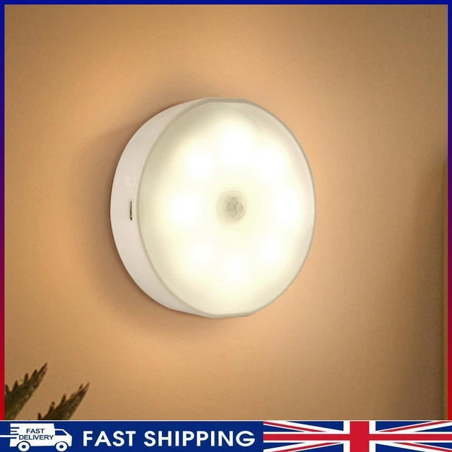 # MOTION SENSOR Bedside Lamp Wireless LED Stair Lamp for Home Decor ...