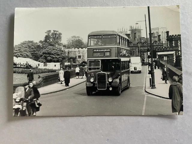 BUS PHOTO ROUGIER Street York Double Decker KS6B ECW Body West ...