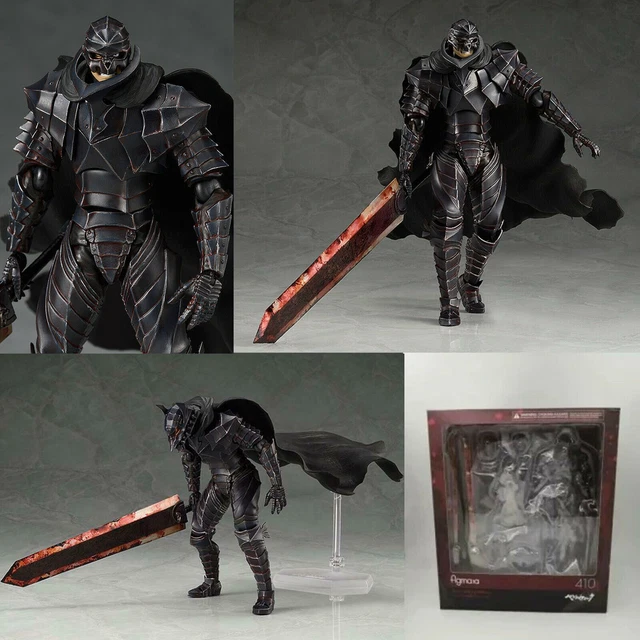 ANIME FIGMA 410 Berserk Guts Berserker Armor Ver. Action Figure Toy New ...
