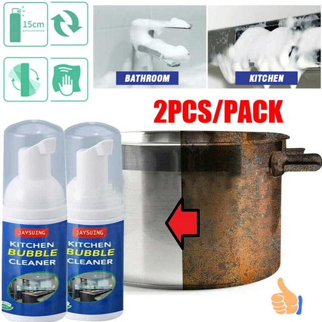 2PCS ALL-PURPOSE CLEANING Bubble Spray Multi-Purpose Foam Kitchen ...