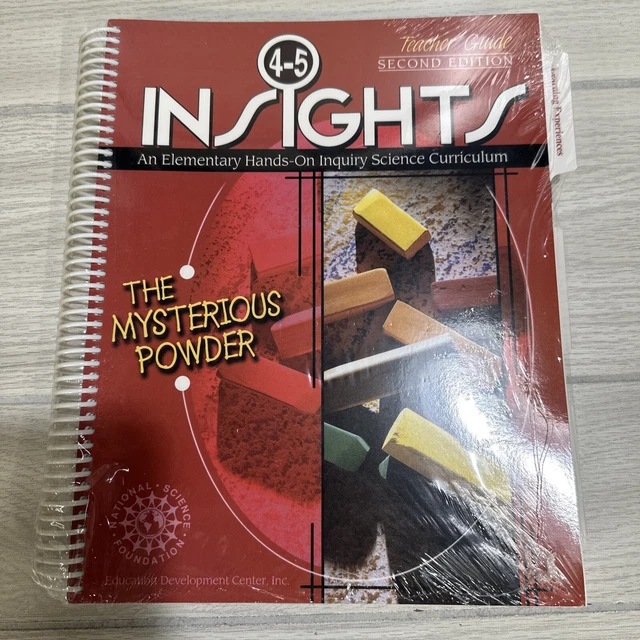 INSIGHTS 4E À 5e année pratique science le mystérieux guide de l'enseignant en poudre EUR 4,38 ...