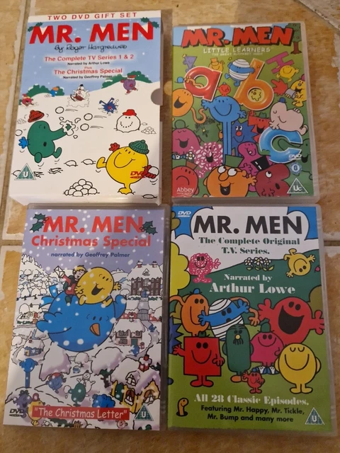 MR MEN DVD Collection Series 1 & 2, Christmas Special & Great Alphabet ...