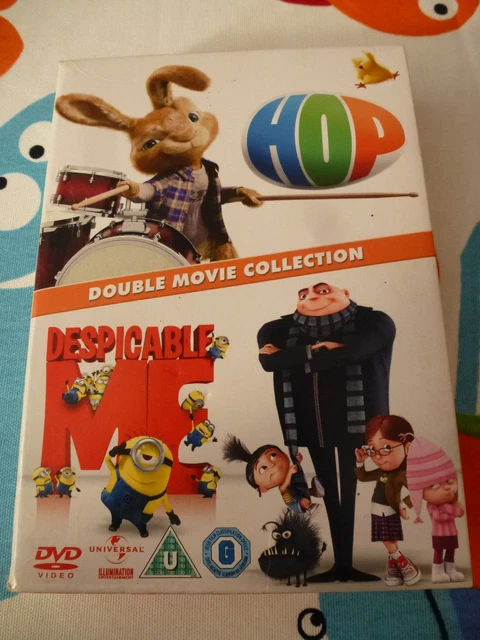 HOP + DESPICABLE Me Double Movie Collection X2 Dvd Boxset Region 2 Uk ...