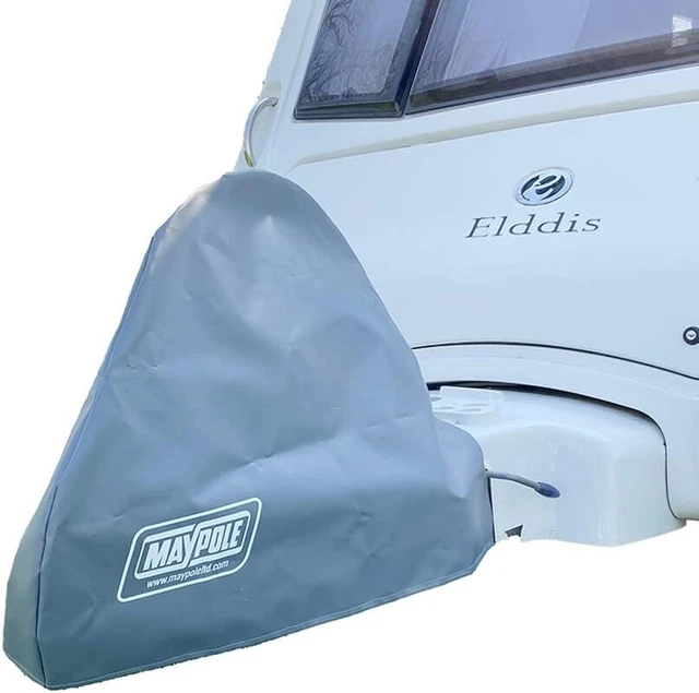 MAYPOLE DELUXE QUALITY Universal Caravan Trailer Hitch Cover Grey - NEW ...