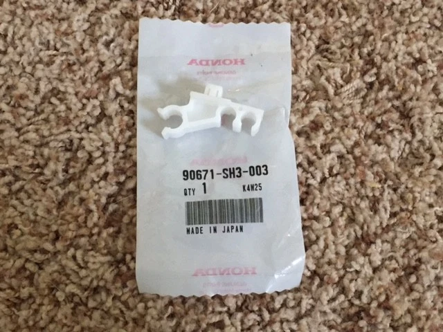 NEW OEM 88-91 Honda Civic CRX SI HF DX LX EF8 EF9 Hood Prop Rod Holder ...