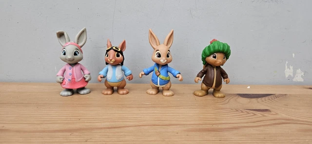CBEEBIES PETER RABBIT Bundle Articulated Posable Figures £18.99 ...