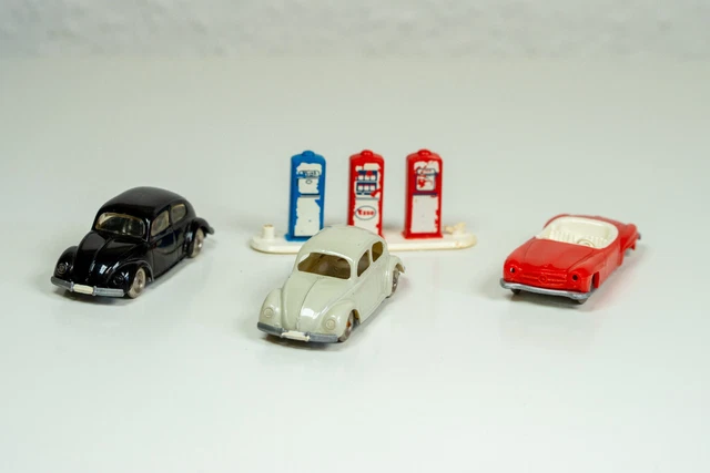 LEGO H0 MODELLAUTOS 60er VW Käfer Mercedes Benz 190 SL Cabrio ...