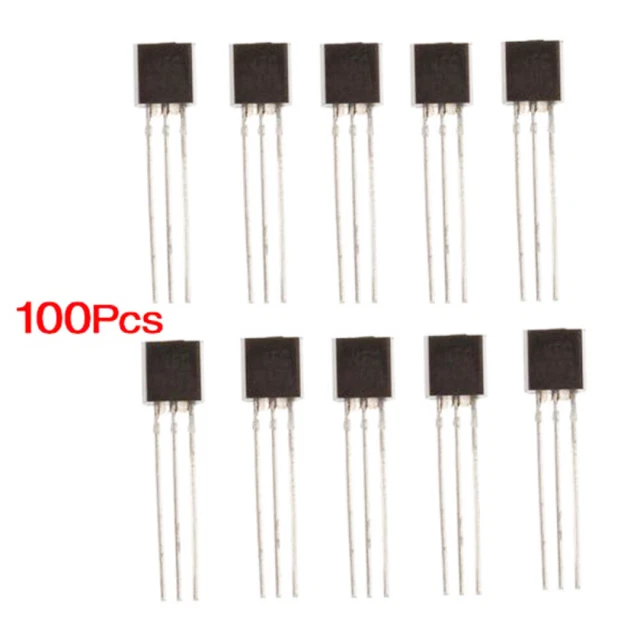100PCS TRANSISTOR BERUF 500mA Transistor NPN Transistor BC547 ...