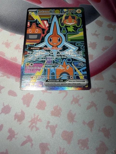 POKÉMON TCG PHANTASMAL Flames Rotom ex Special Illustration Rare SIR ...