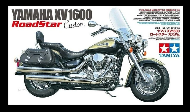 TAMIYA 1/12 SCALE Yamaha XV1600 Road Star Custom TAM14135 £42.00 ...