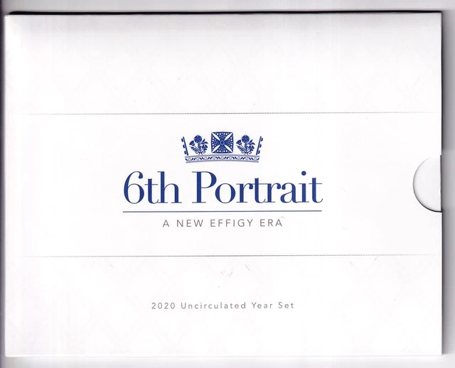 AUSTRALIAN: 2020 6TH PORTRAIT A NEW EFFIGY ERA UNC YEAR COIN SET ...