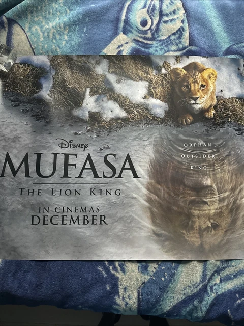 MUFASA: THE LION King Original Cinema UK Quad Poster £5.92 - PicClick UK