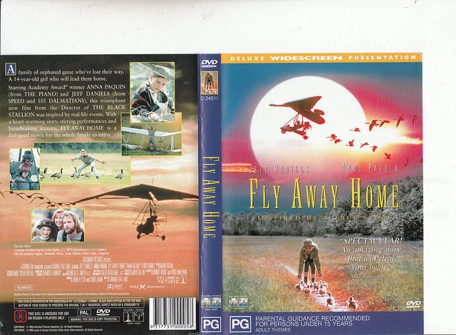 FLY AWAY HOME-1996-[JEFF Daniels]-Columbia Tristar-Movie CT-DVD £20.16 ...