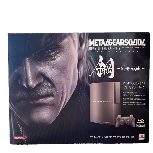 PLAYSTATION 3 PS3 Metal Gear Solid 4 CECHH00 HAGANE Model Japan Brand ...
