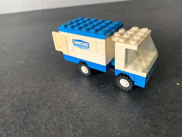 VINTAGE LEGO 1980 Danone Truck Set 1591 EUR 18,00 - PicClick FR